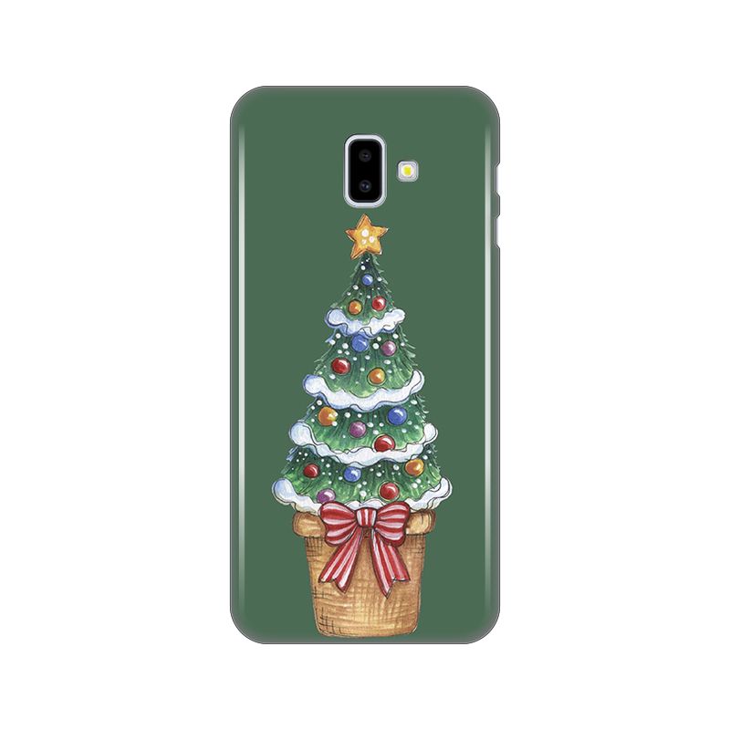 Maskica Silikonska Print za Samsung J610FN Galaxy J6 Plus Christmas Tree