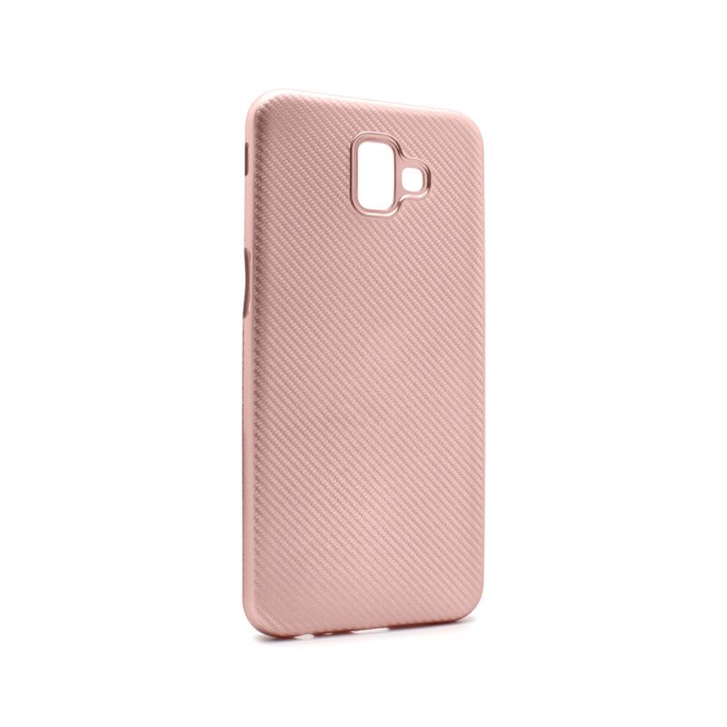 Maskica Luo Carbon fiber za Samsung J610FN Galaxy J6 Plus roze