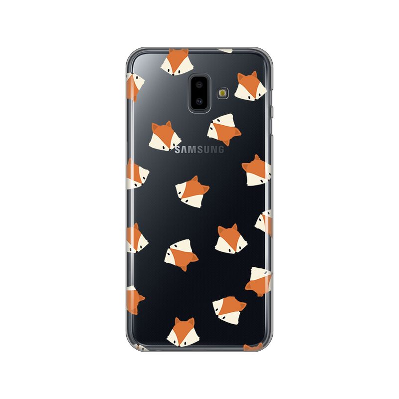 Maskica Silikonska Print Skin za Samsung J610F Galaxy J6 Plus Little Foxy