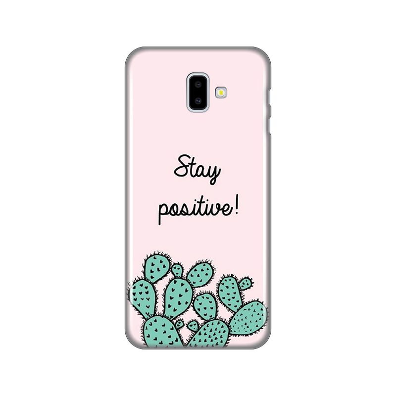 Maskica Silikonska Print za Samsung J610FN Galaxy J6 Plus Stay Positive