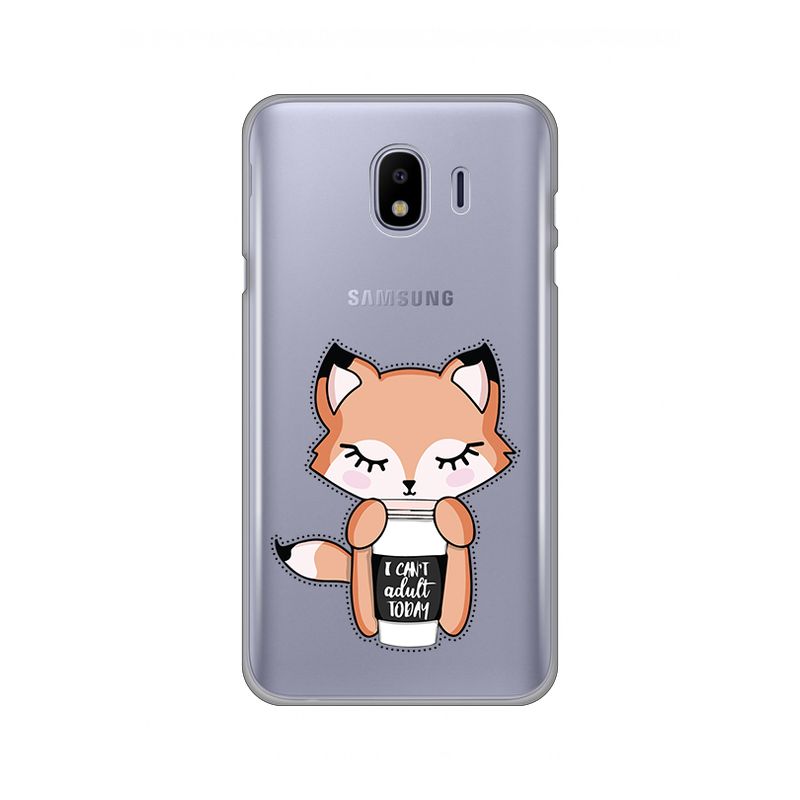 Maskica Silikonska Print Skin za Samsung J400F Galaxy J4 2018 Baby Fox