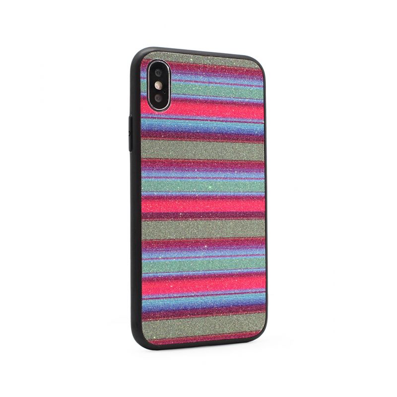 Maskica Three stripes za iPhone X plava