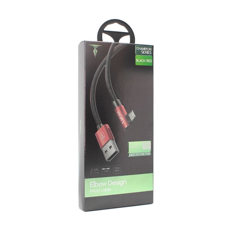 Data kabl T-phox T-M804 Champion micro USB crveni 1.2m