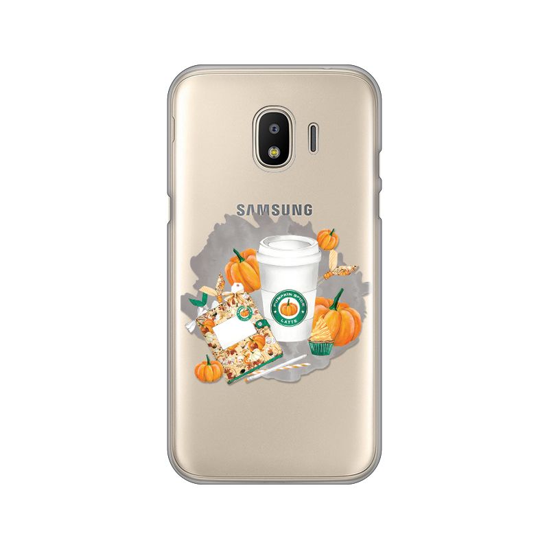 Maskica Silikonska Print Skin za Samsung J250F Galaxy J2 Pro 2018 Pumkin Spice