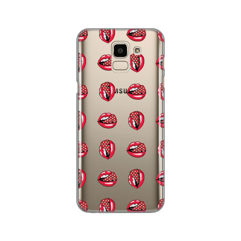 Maskica Silikonska Print Skin za Samsung J600F Galaxy J6 2018 (EU) Lips And Stars