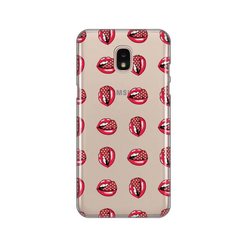 Maskica Silikonska Print Skin za Samsung J337A Galaxy J3 2018 (EU) Lips And Stars