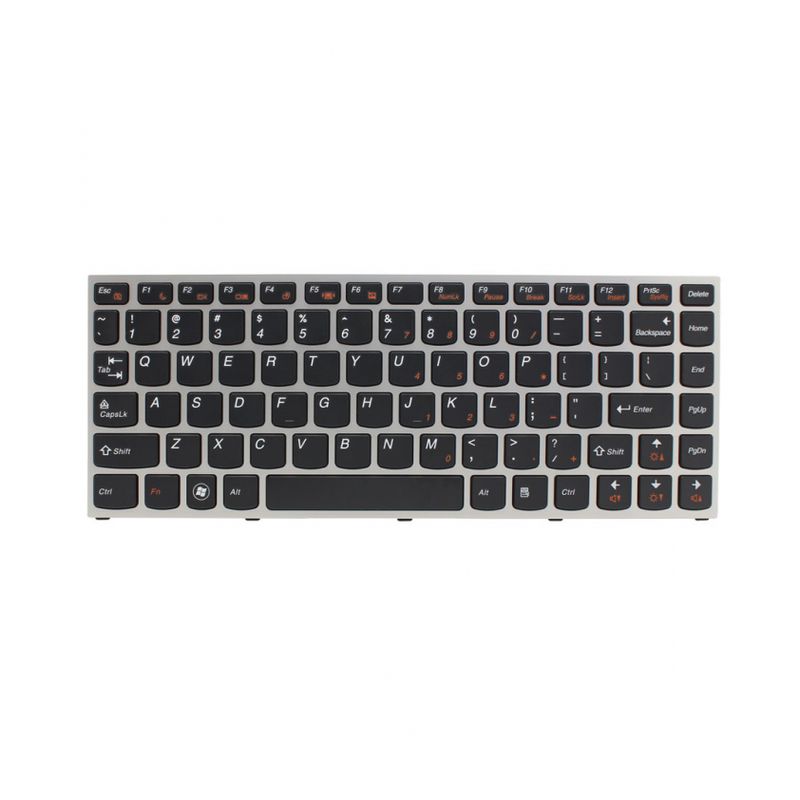 Tastatura za laptop Lenovo Ideapad U460 siva