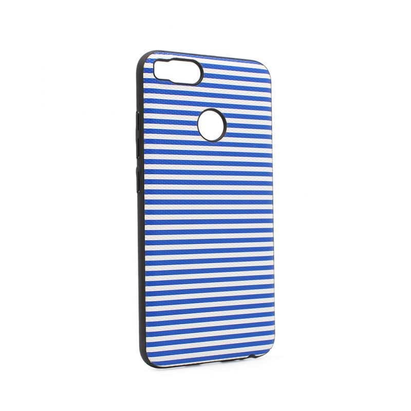 Maskica Luo Stripes za Xiaomi A1/5X plava