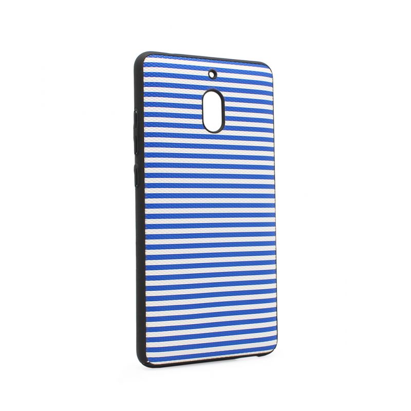 Maskica Luo Stripes za Nokia 2.1 2018 plava