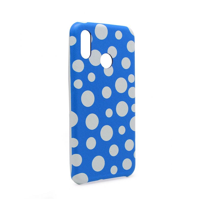 Maskica Polka Dot Pattern za Huawei P20 Lite plava
