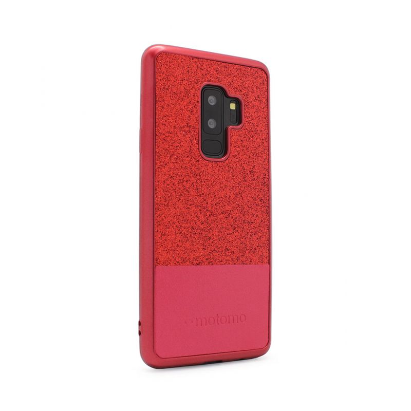 Maskica Sparkle Half za Samsung G965 S9 Plus crvena