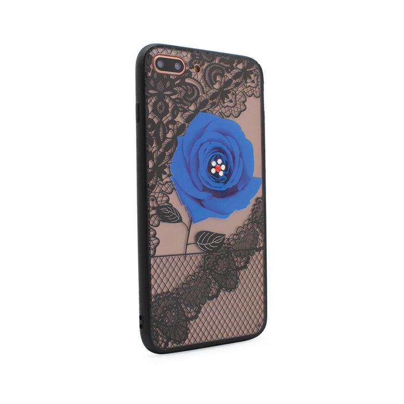 Maskica Lace Flower za iPhone 7 Plus/8 Plus plava