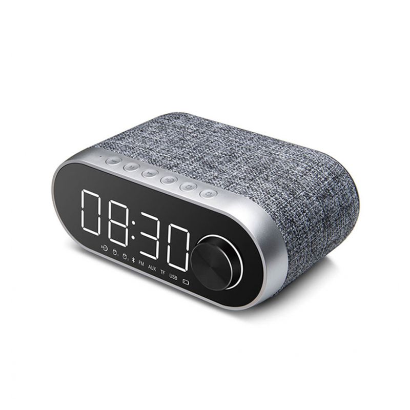 Bluetooth zvucnik REMAX Alarm Clock RB-M26 srebrni