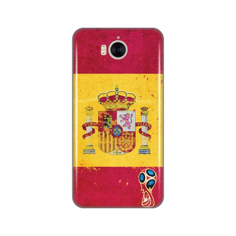 Maskica Silikonska Print Skin za Huawei Y5 2017/Y6 2017 Spanish Flag