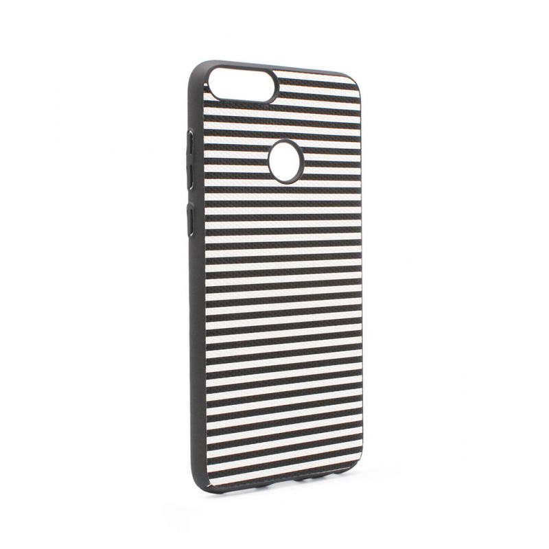 Maskica Luo Stripes za Huawei P smart/Enjoy 7S crna