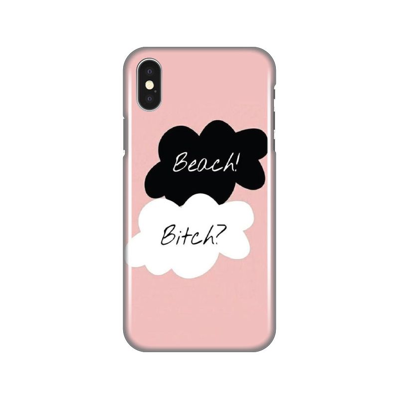 Maskica Silikonska Print za iPhone X Beach Bitch