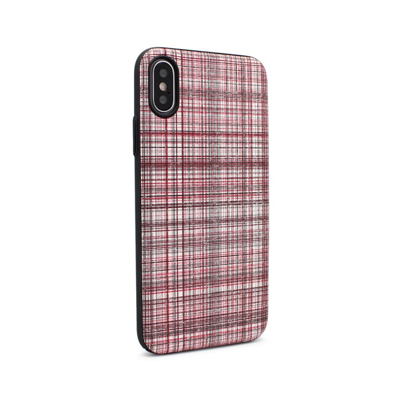 Maskica Luo Square za iPhone X roze