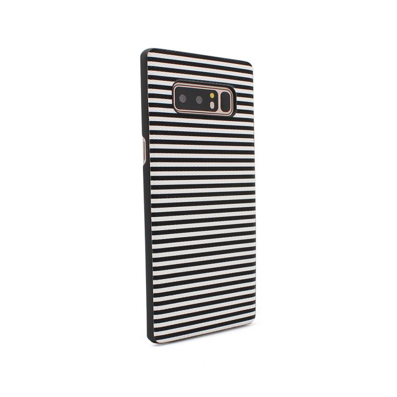 Maskica Luo Stripes za Samsung N950F Note 8 crna