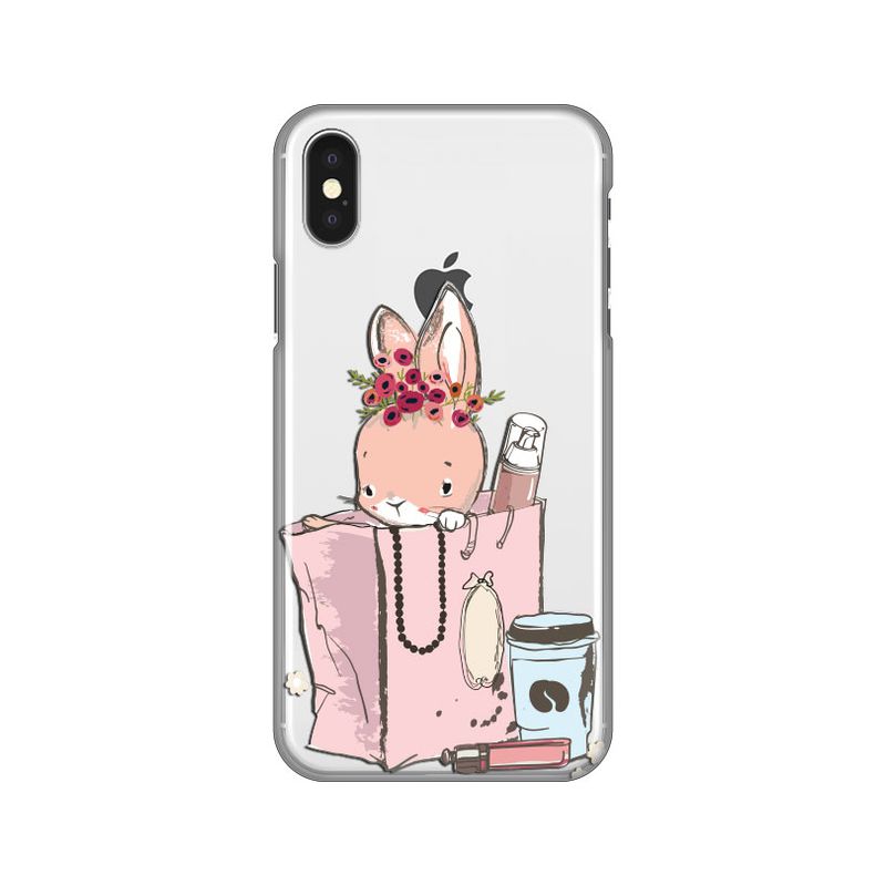 Maskica Silikonska Print Skin Za Iphone X Sweet Bunny