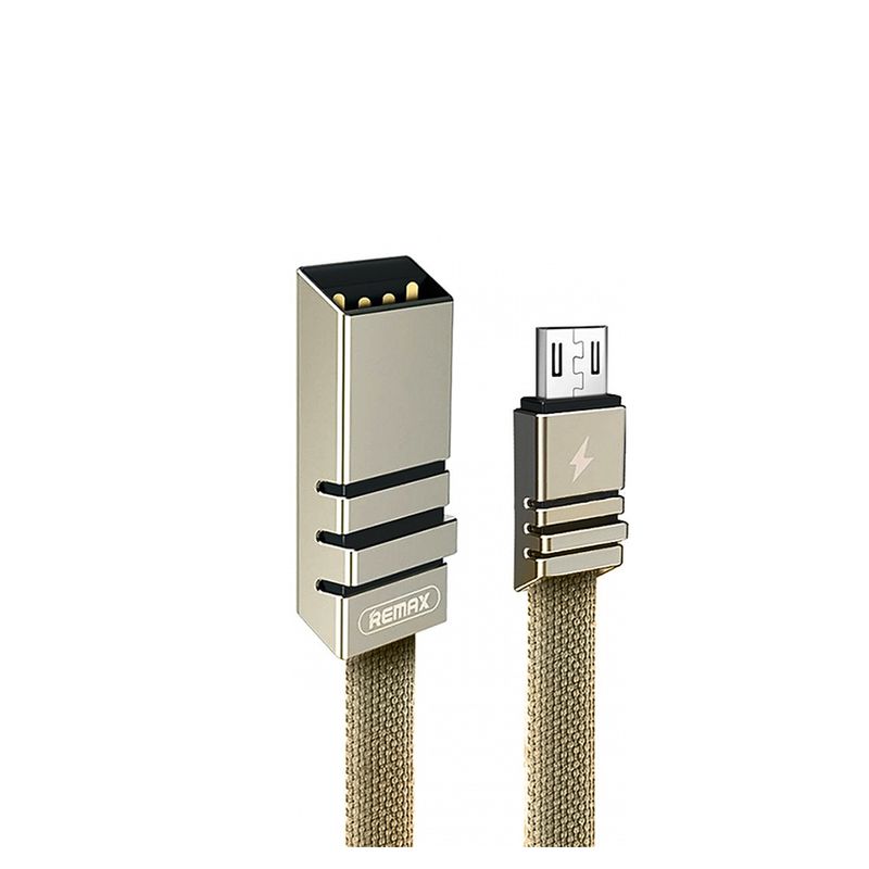 Data kabl REMAX Weave RC-081m micro USB zeleni 1m