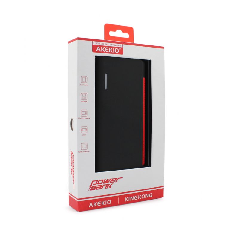 Back up baterija Akekio K1 QC 15600mAh crna