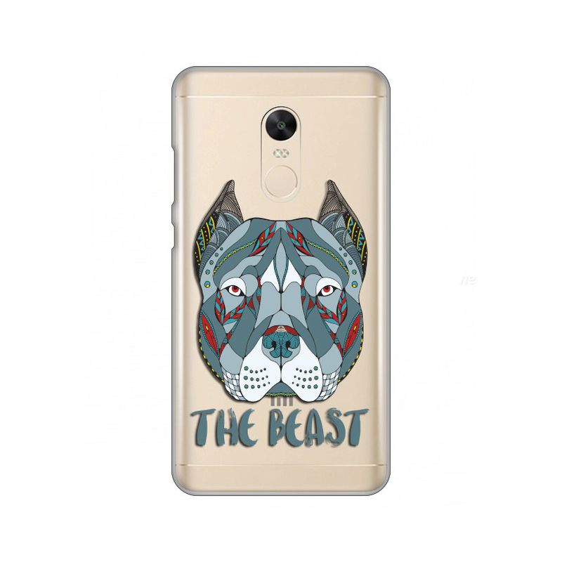 Maskica Silikonska Print Skin Za Xiaomi Redmi Note 4X Pitbull Beast