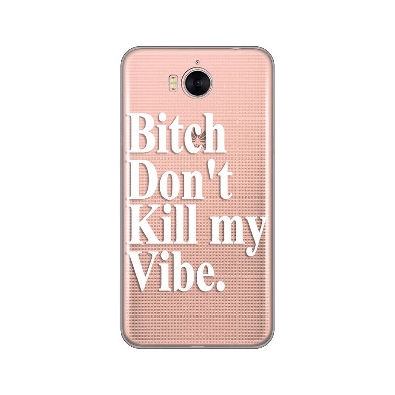 Maskica Silikonska Print Skin Za Huawei Y5 2017/Y6 2017 Dont Kill My Vibe