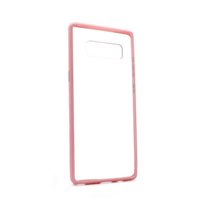 Maskica Clear Cover za Samsung N950F Note 8 roze