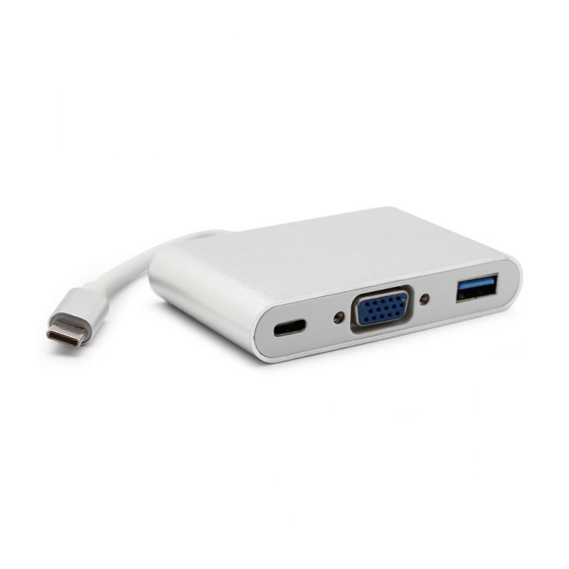 Adapter TYPE C- VGA +USB3.0