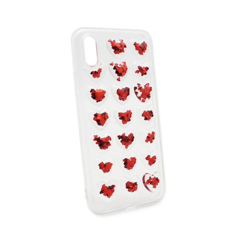 Maskica Happy Hearts za iPhone X type 5