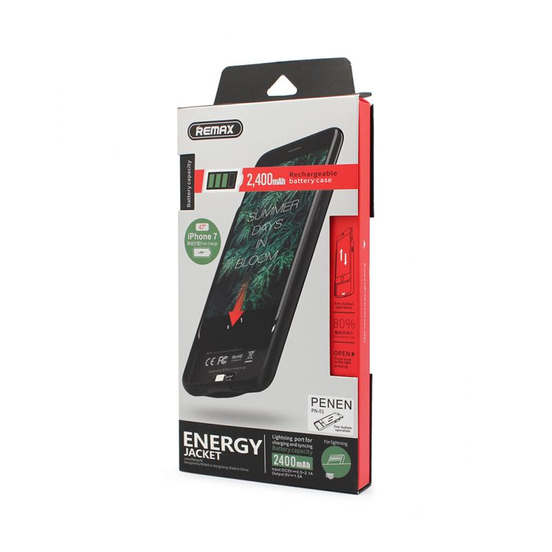 Back up baterija REMAX Penen Energy Jacket 2400mAh crna