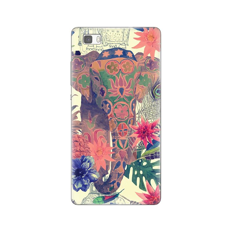 Maskica silikonska Print Skin za Huawei P8 lite India