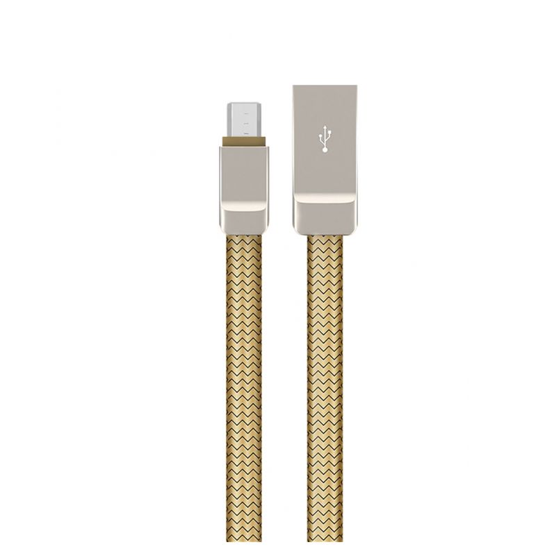Data kabl LDNIO LS20 micro USB zlatni 1m