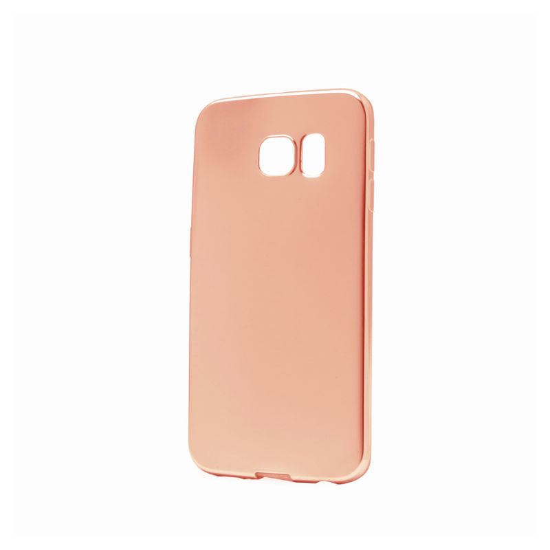 Maskica silikonska Full shine za Samsung G925 S6 Edge pink