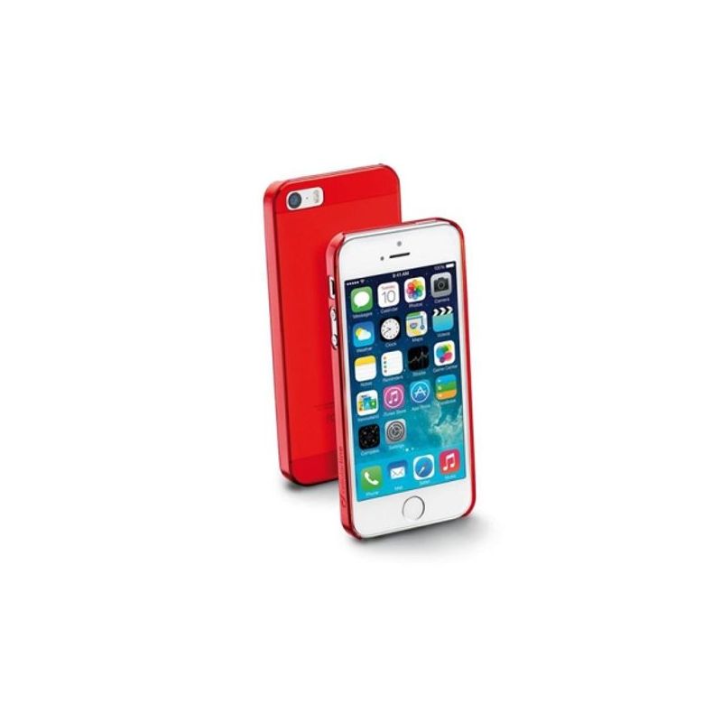 Maskica Cellular Line ICE za iPhone 5 crvena