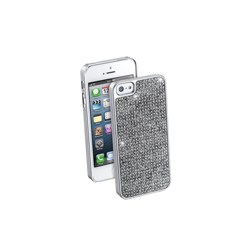 Maskica Cellular Line BLING za iPhone 5 silver