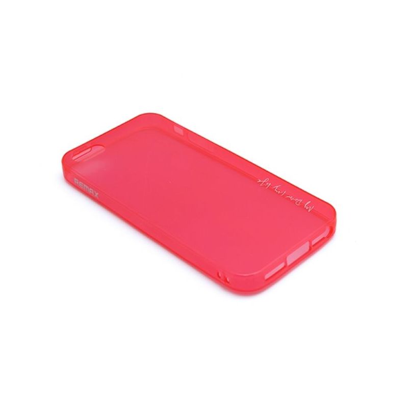 Maskica Remax transparent za Iphone 5 pink