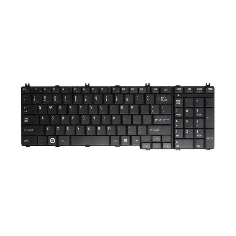 Tastatura za laptop Toshiba C650/C660 crna