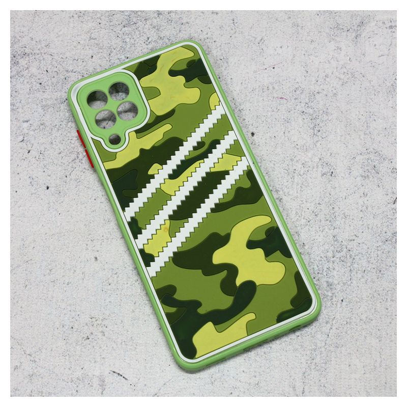 Maskica Luxury Army za Samsung A225F Galaxy A22 4G zelena