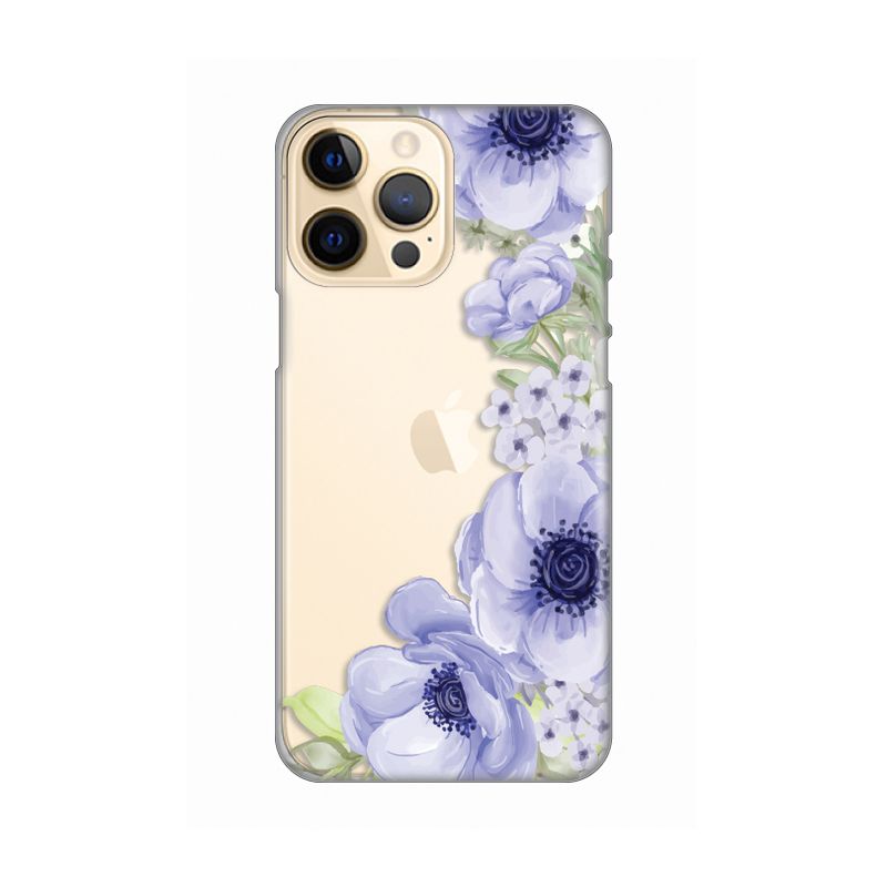 Maskica Silikonska Print Skin za iPhone 13 Pro Max Blue Roses 6.7