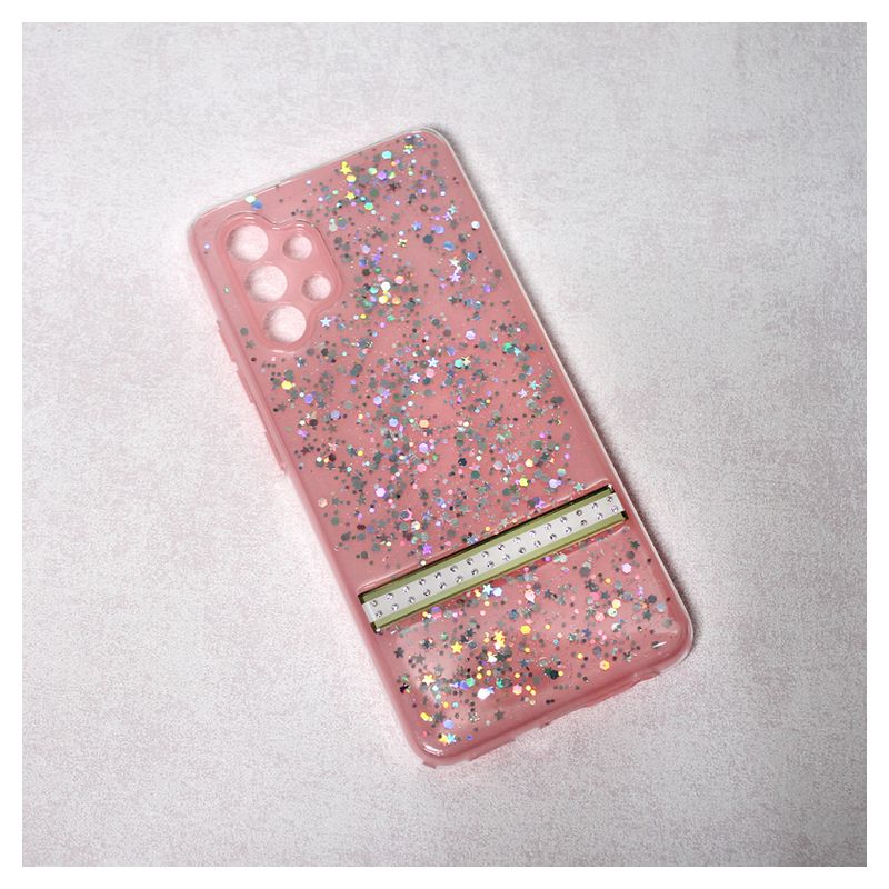 Maskica Luxury Glitter za Samsung A325F Galaxy A32 4G (EU) roze