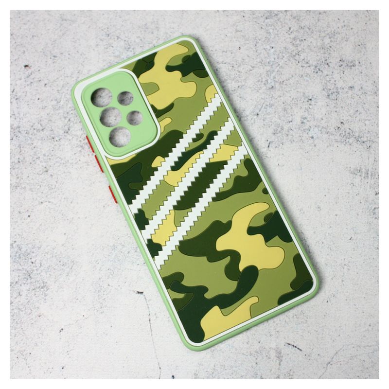 Maskica Luxury Army za Samsung A725F/A726B Galaxy A72 4G/5G (EU) zelena