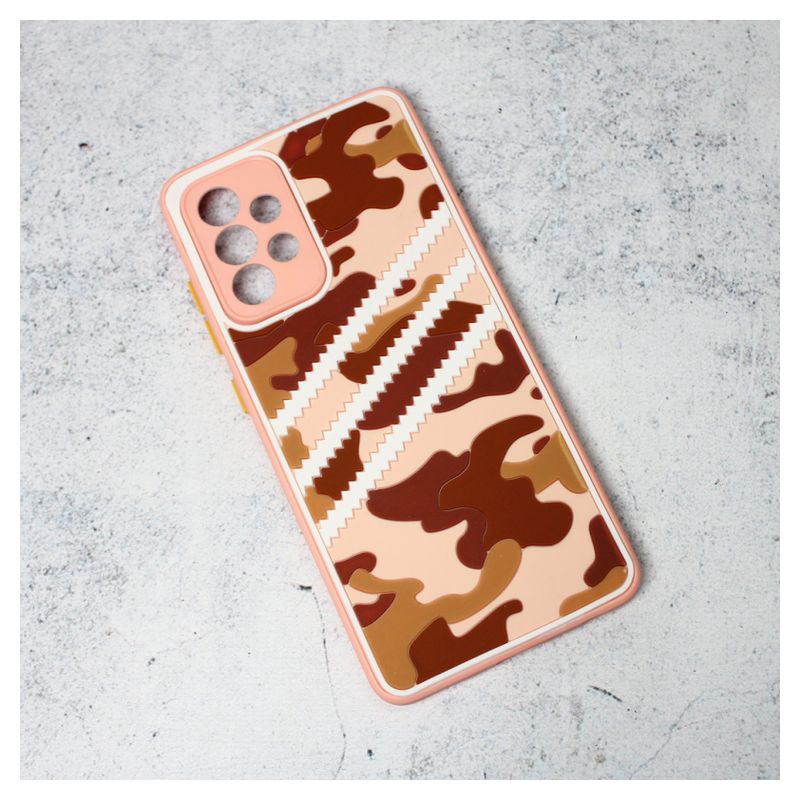 Maskica Luxury Army za Samsung A525F/A526B/A528B Galaxy A52 4G/A52 5G/A52s 5G roze