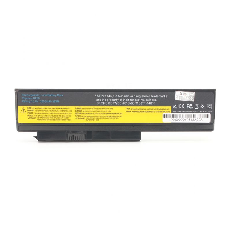 Baterija za laptop Lenovo X220 X230 10.8V 5200mAh 56Wh HQ2200