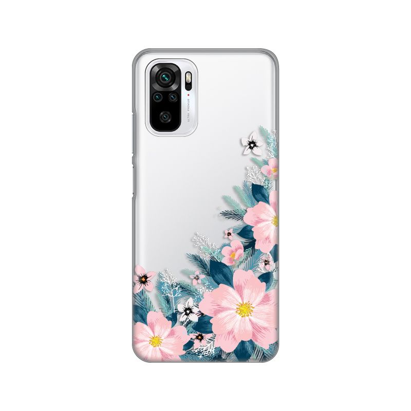 Maskica Silikonska Print Skin za Xiaomi Redmi Note 10 4G Bright Flowers
