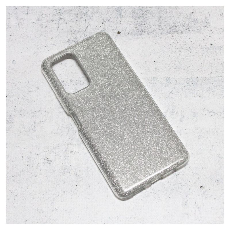Maskica Crystal Dust za Xiaomi Redmi Note 10 Pro/Note 10 Pro Max srebrna