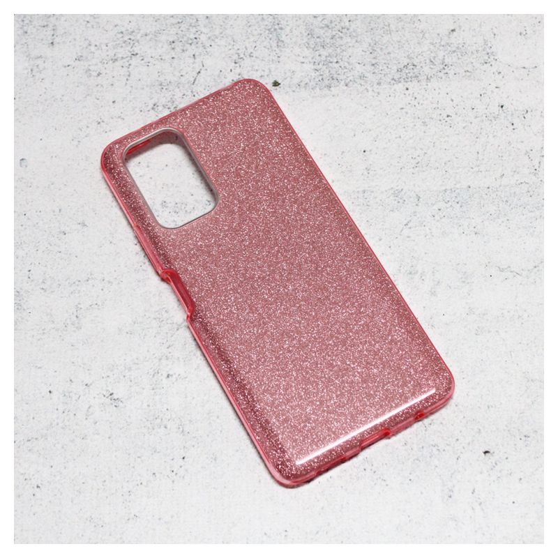 Maskica Crystal Dust za Xiaomi Redmi Note 10 Pro/Note 10 Pro Max roze