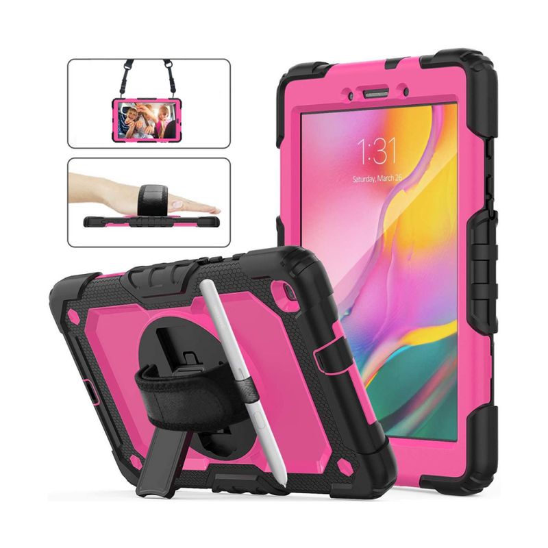 Maskica Smart Port za Samsung T290/T295 Galaxy Tab A8.0 2019 pink