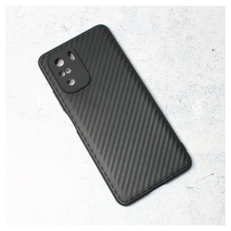 Maskica Carbon fiber za Xiaomi Poco F3 /Mi 11i crna