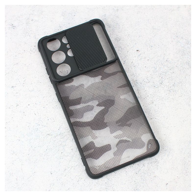 Maskica Army Shield za Samsung G998B Galaxy S21 Ultra crna